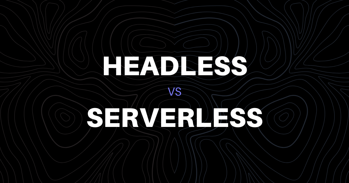 Approccio headless e serverless | Giuseppe Di Chiara